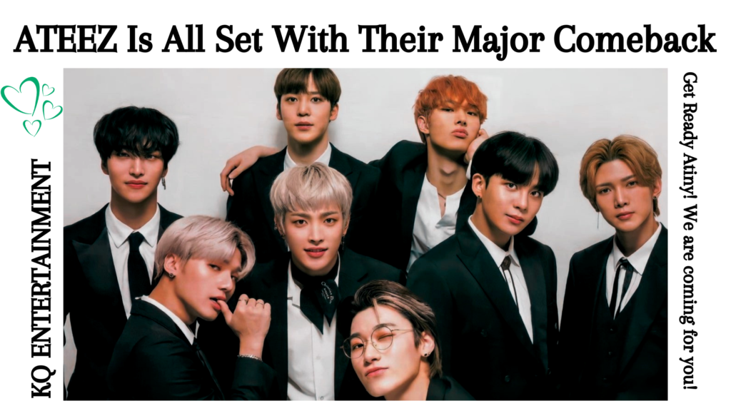 ATEEZ Is All Set With Their Major ComebackThe Korean Hanami